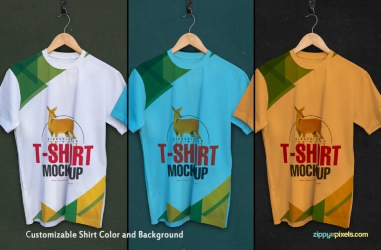 17 Maravillosos mock up de playeras o camisetas gratis