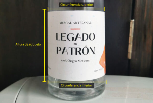 ¿Cómo hacer la etiqueta de una botella curva/cónica? ⋆ EsBrillante